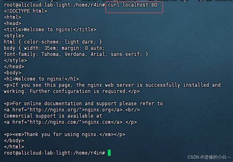 Docker部署nginx实战演练 【详细图解】 Csdn博客