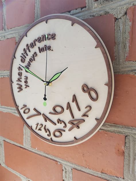 Clock CDR DXF SVG Etsy