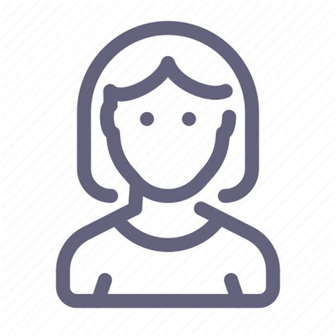 Account Profile User Female Icon Download On Iconfinder