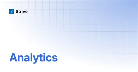 Analytics Strive