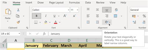 How To Rotate Text In Excel Sheetaki