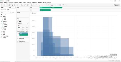 举个栗子~tableau 技巧（212）：如何制作矩形散点图tablea点状图制作 Csdn博客