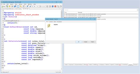 Suddenly DebugBreak Causes Global Initialization Failed Run Time Error Stock Charting