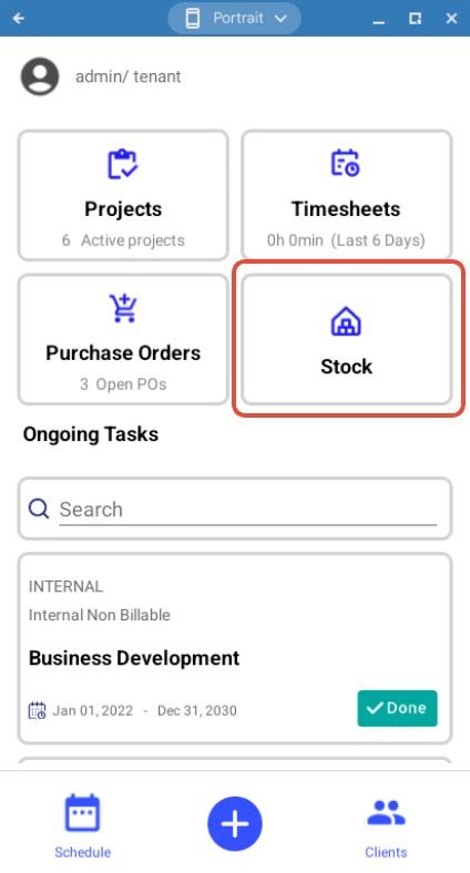 review current soh with android mobile app in workguru workguru support portal