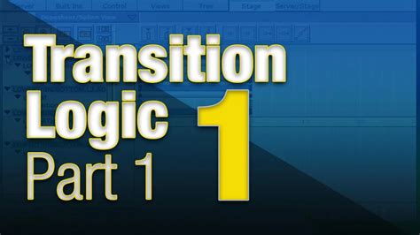 Vizrt Transition Logic Tutorial 1 2 3
