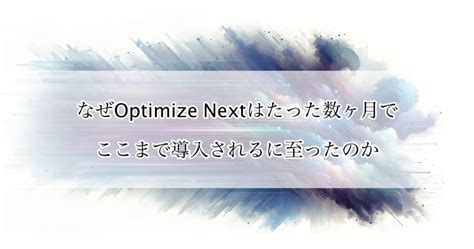 Optimize Next
