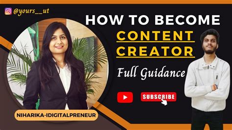 How To Become A Content Creator Idigitalpreneur Shinewithniharika Contentcreator Content