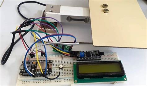 IOT Weighing Scale With HX Load Cell ESP