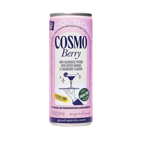 Cosmo Berry Non Alcoholic Potion With Bitter Orange And Cranberry