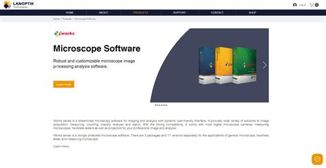 Microscope Software Lanoptik Technologies