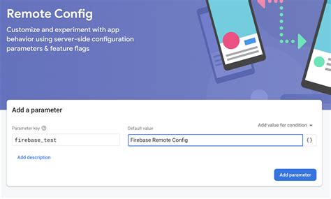 Cant Add Valuesparameters To Firebase Remote Config Stack Overflow