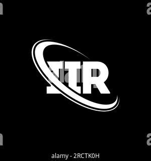 IIR Circle Letter Logo Design With Circle And Ellipse Shape IIR Ellipse Letters With