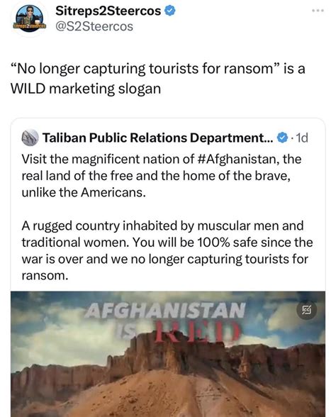 “no Longer Capturing Tourists For Ransom” Rbrandnewsentence