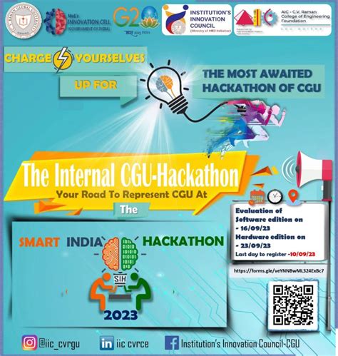 🚀 Join The Cgu Hackathon Unleash Your Innovation 🚀 Are You Ready To