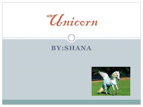 Ppt Unicorn Powerpoint Presentation Free Download Id2471596 Ppt Unicorn Powerpoint Presentation Free Download Id2471596
