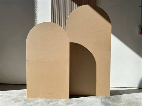 Set Of Two Event Full Arch Backdrops Foldable Non Foldable White Corner