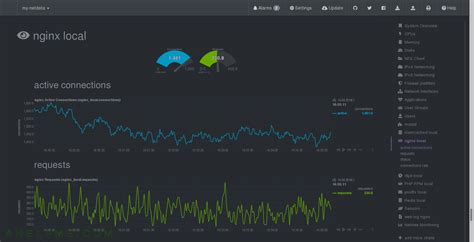 Review Of Netdata Graphs Nginx Php Fpm Mysql Memcached Redis Mail Postfix Any IT Here