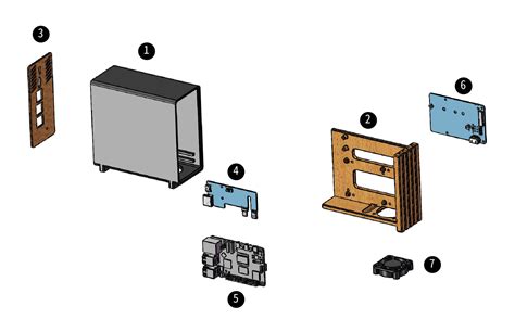 swap pi raspberry pi 5 3d print case