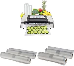 Nesco Deluxe Food Vs 12 Vacuum Sealer Silver And Vs 04r Two