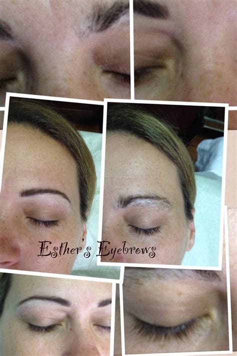 Before And After Brow Sculpting By Esther How To Do Brows Brow