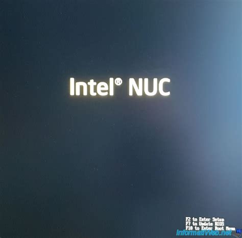 Flash Update The BIOS Of Your Intel NUC Skull Canyon NUC6i7KYK BIOS Tutorials InformatiWeb
