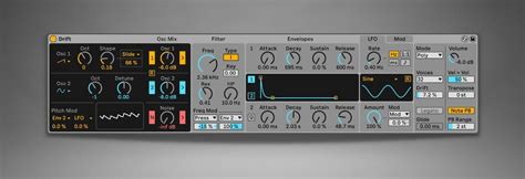 Top 7 Features Of Abletons New Drift Synthesizer Attack Magazine
