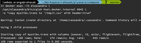 Import Export Cassandra Data With Csv By λeranga Rahasak Labs