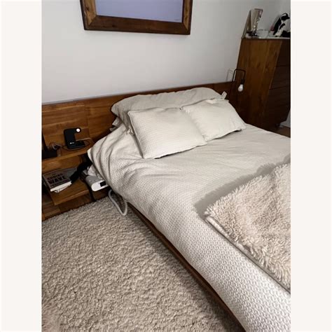 Cb2 Andes Acacia Platform Bed Aptdeco