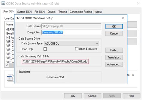 What Can I Do If There Is An ODBC Error Connecting To Database Jarrison Systems