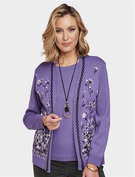 Jacquard Mock Twin Set Chums