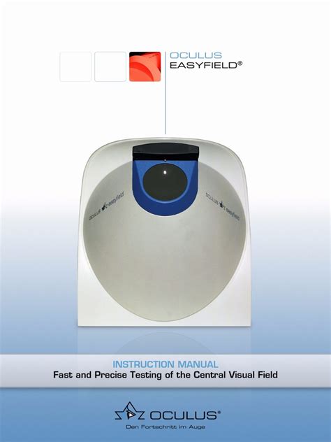 Oculus Easyfield Manual Pdf