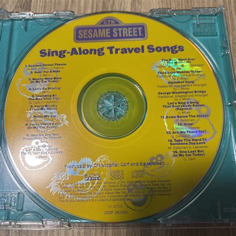 Sing Along Travel Songs By Sesame Street Cd 1996 74646733325 Ebay