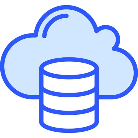 Cloud Storage Generic Blue Icon