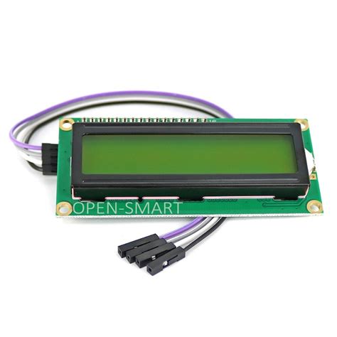 open smart i2c iic lcd 1602 display module with grandado