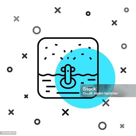 검은 색 라인 자동 관개 스프링클러 아이콘 흰색 배경에 격리 급수 장비 정원 요소 스프레이 건 아이콘 임의동적 모양 벡터 0명에 대한 스톡 벡터 아트 및 기타 이미지