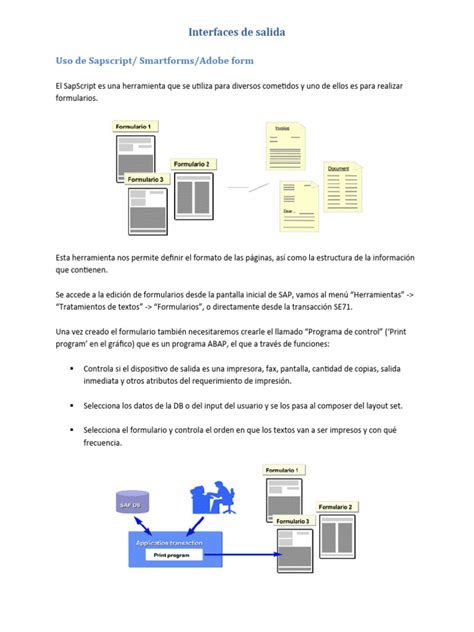 Escuelita Abap 07 Interfaces De Salida Pdf Programa De
