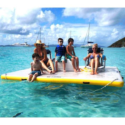 Solstice Floating Inflatable Dock West Marine