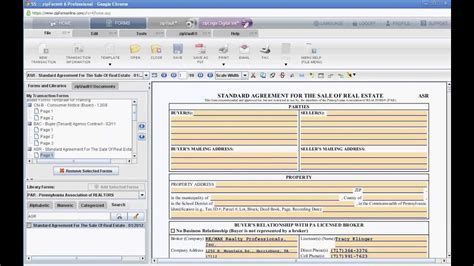 Zipforms Training How To Create A Template Youtube