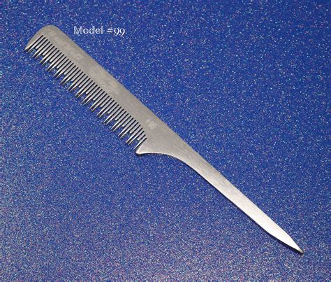 Krest Professional Metal Combs Aluminum Combs 100 Hand Finished Allegro Beauty Store