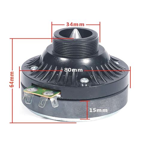 Yongco 8ohm Magnetic Screw Professional Horn Tweeter Driver Tweeter