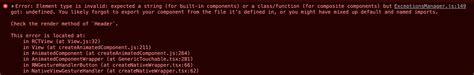 rn check the render method of header
