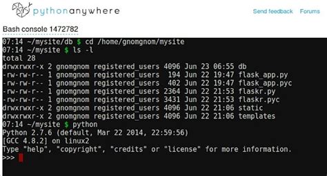 Python Flask Pythonanywhere Partie 6 Héberger Flaskr Chez