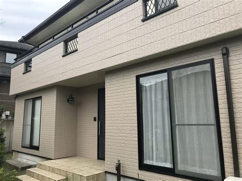 ベージュ色ライトグレー色でおしゃれに外壁塗装仙台市宮城野区S様 Natural Life Home 仙台 株式会社ヒロ住建