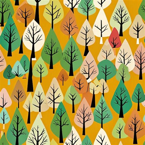 47000 Trees Pattern Pictures