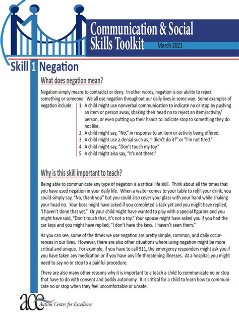 Communications And Socialskills Toolkit Pdf Autism Spectrum