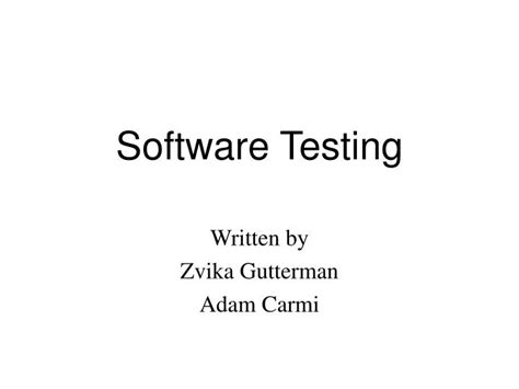 Ppt Comprehensive Software Testing Guide Techniques Tools And Best Practices Powerpoint