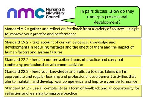 Task 1 Nmc Standards Nmc Codes Standard 24 Use All Complaints