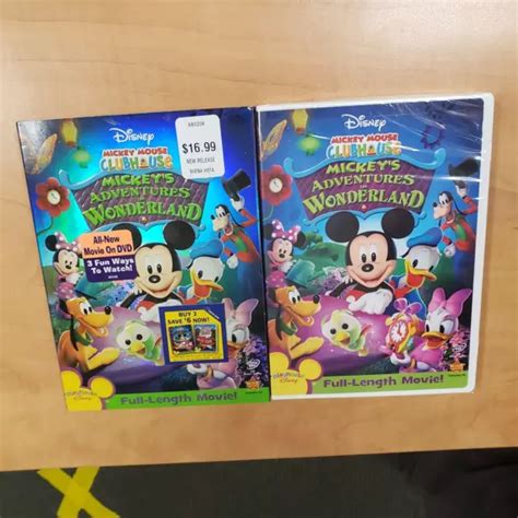 Mickey Mouse Clubhouse Mickeys Adventures In Wonderland Dvd 2009