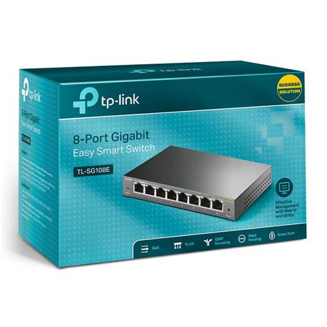 قیمت و خرید سوییچ 8 پورت گیگابیت و دسکتاپ تی پی لینک مدل Tl Sg108e یاس ارتباط