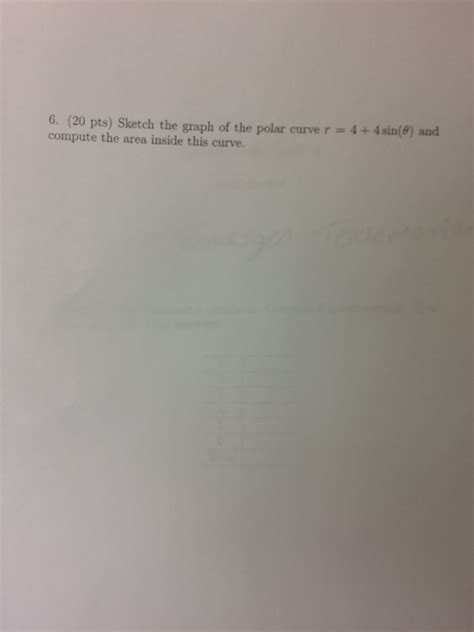 solved sketch the graph of the polar curve r 4